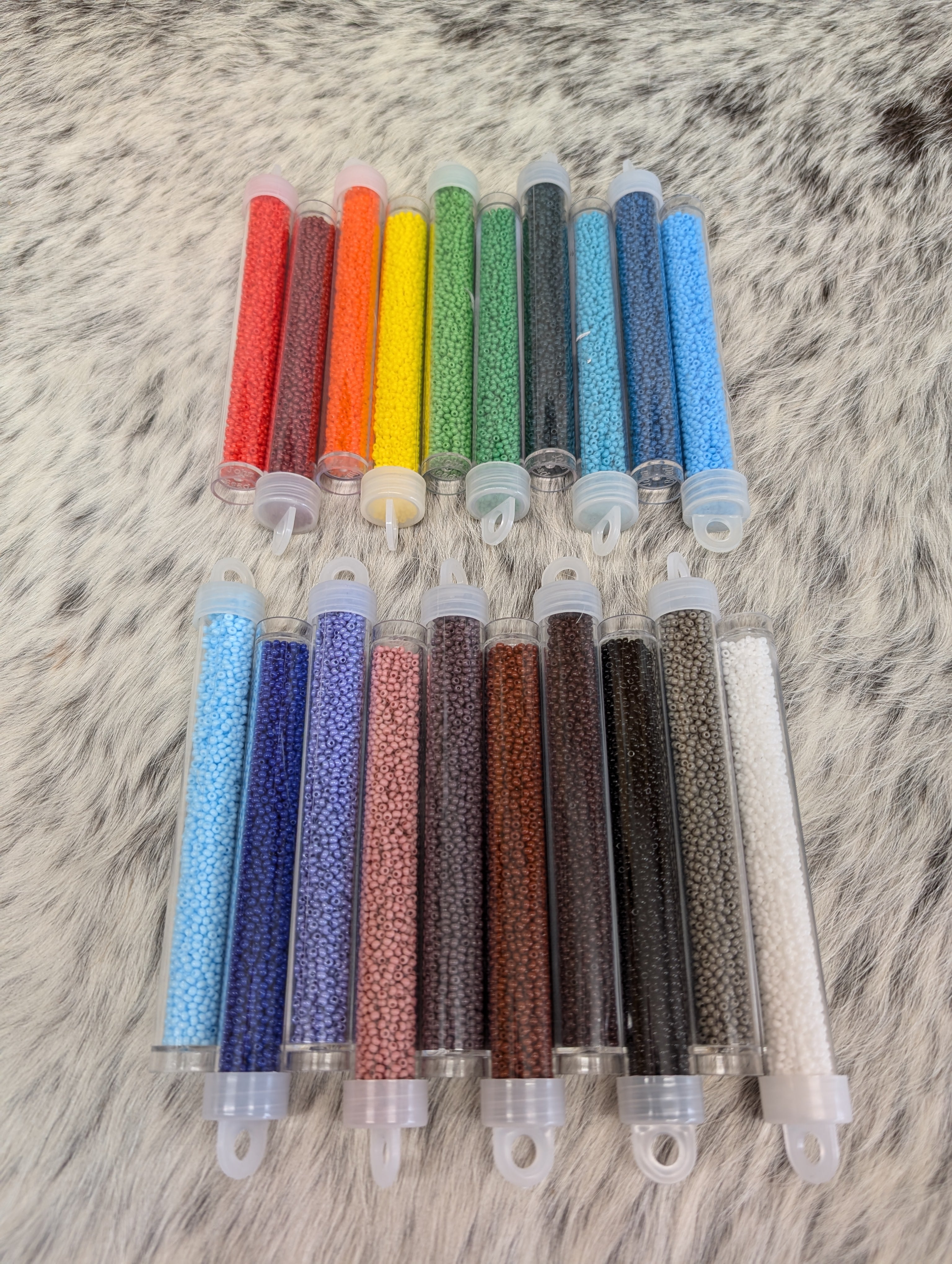 Opaque Bead Vials – Warkov-Safeer Leather Ltd.